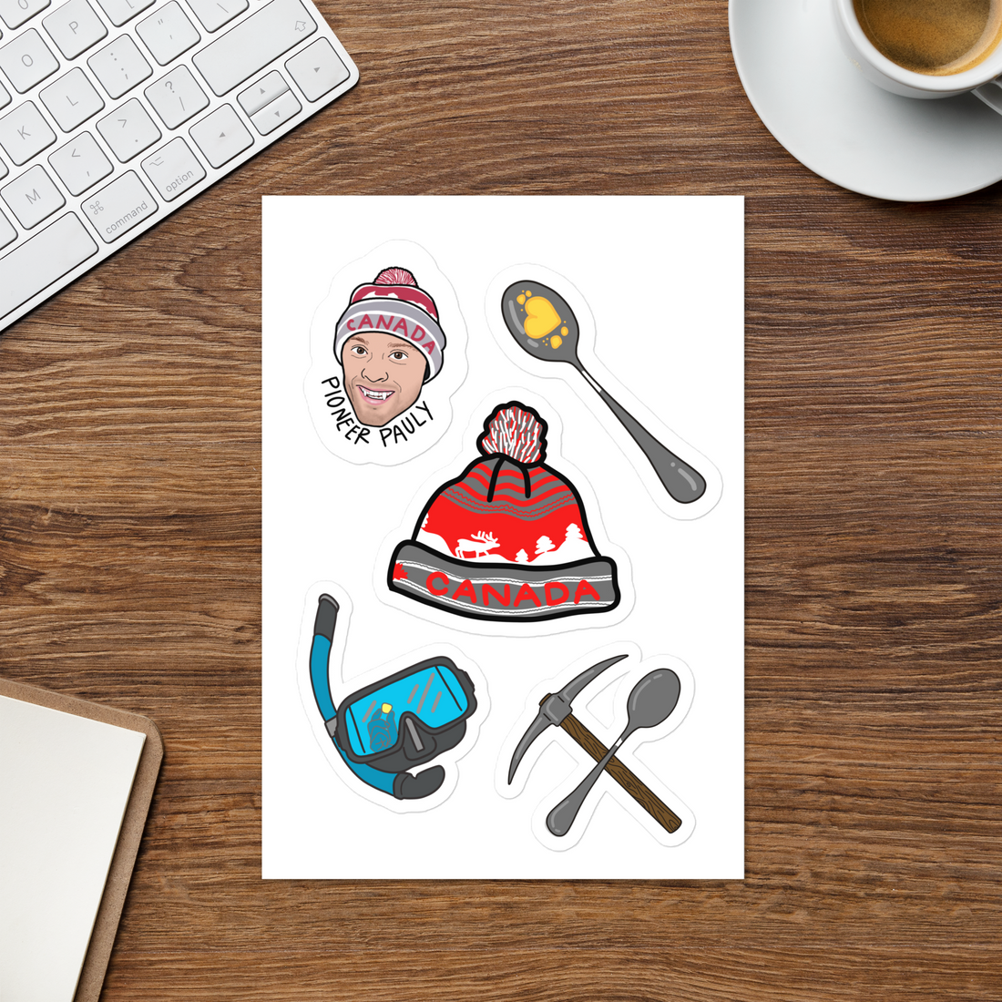 Pioneer Pauly Sticker Pack 1 – PioneerPauly