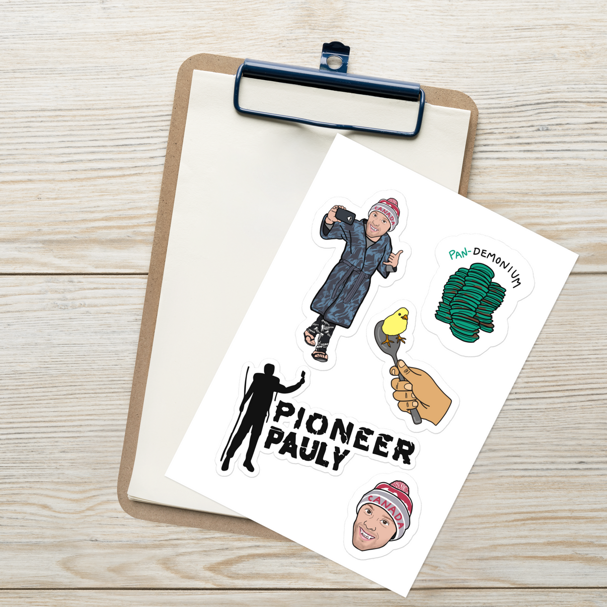 Pioneer Pauly Sticker Pack 2 – PioneerPauly